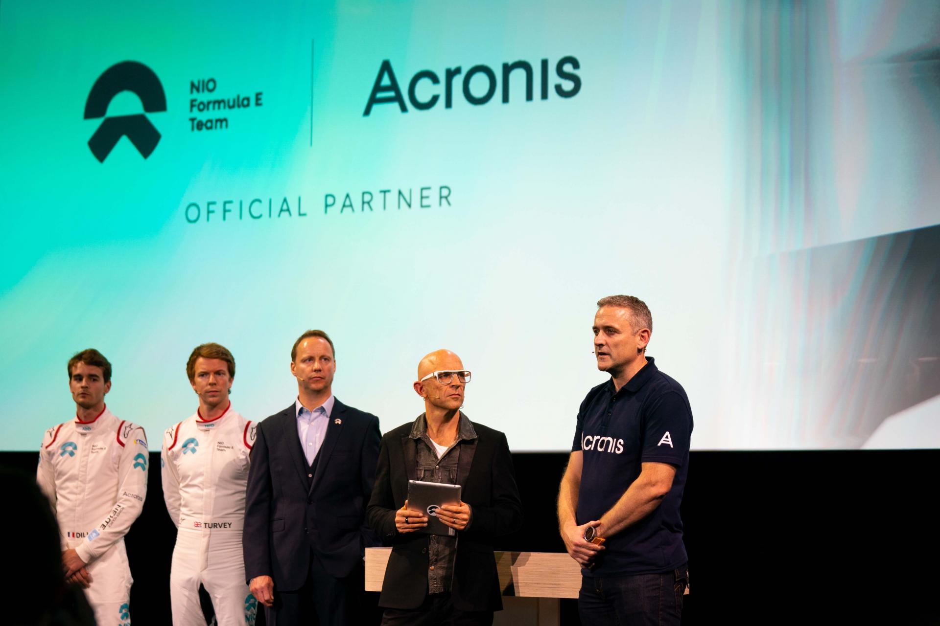 Cyber Protection Giant Acronis Becomes Official Partner of NIO Formula ...
